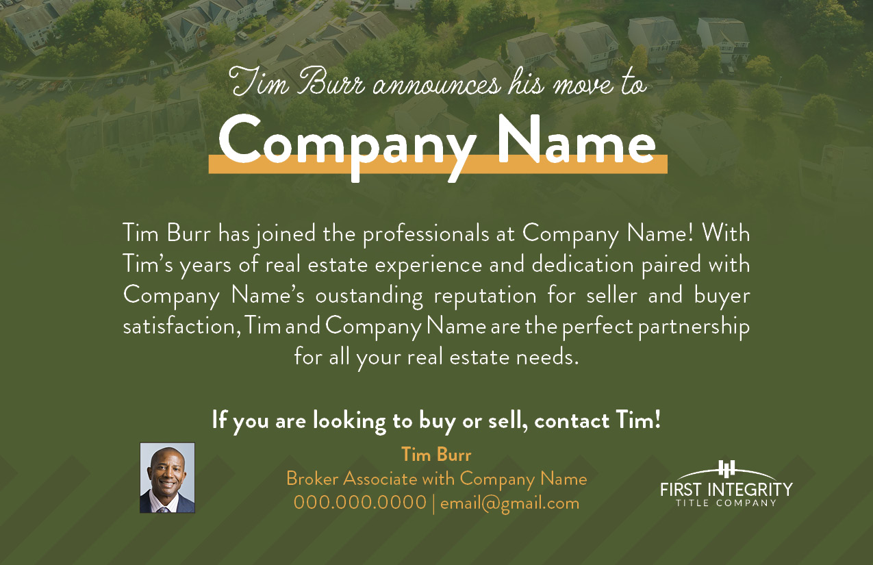 New Company Announcement - First Integrity Title Company