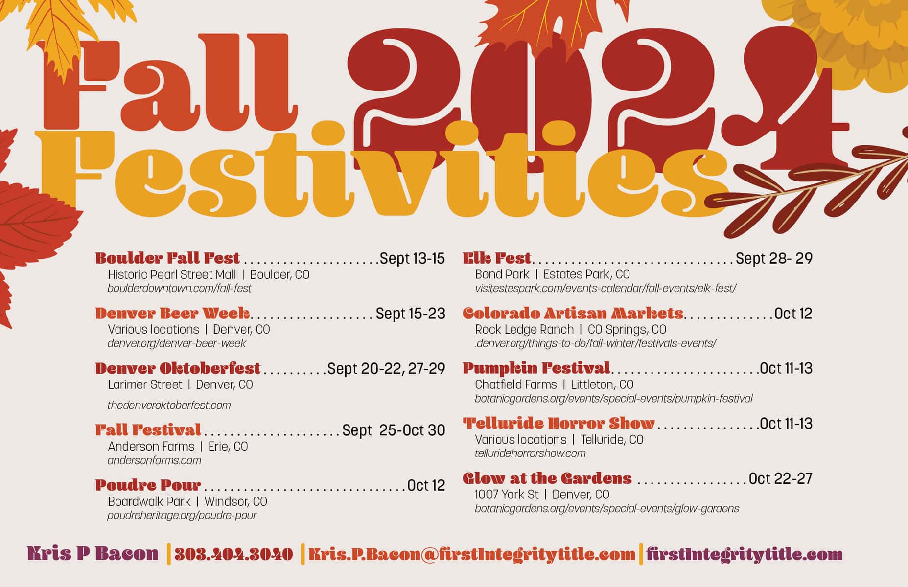 Postcards Flyers & More - First Integrity Title Company